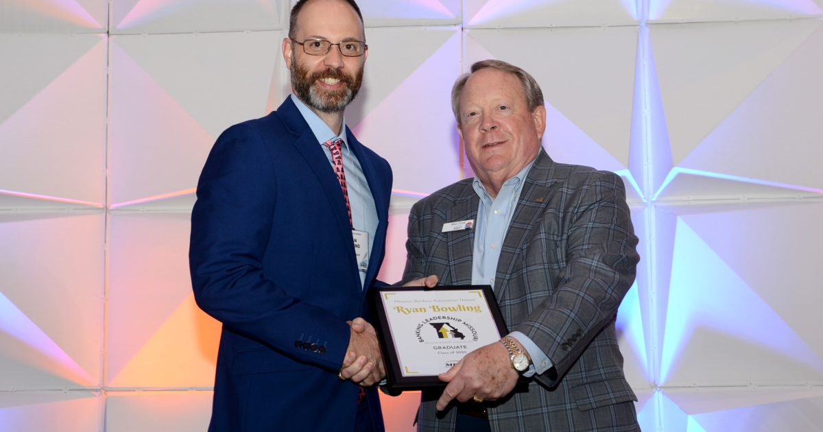 Ryan Bowling Graduates from MBA’s Banking Leadership… | OMB Bank